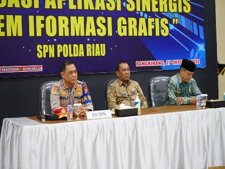Kombes Polisi Ruli Agus Pramono Resmi Lounching Aplikasi SINERGIS SPN ...