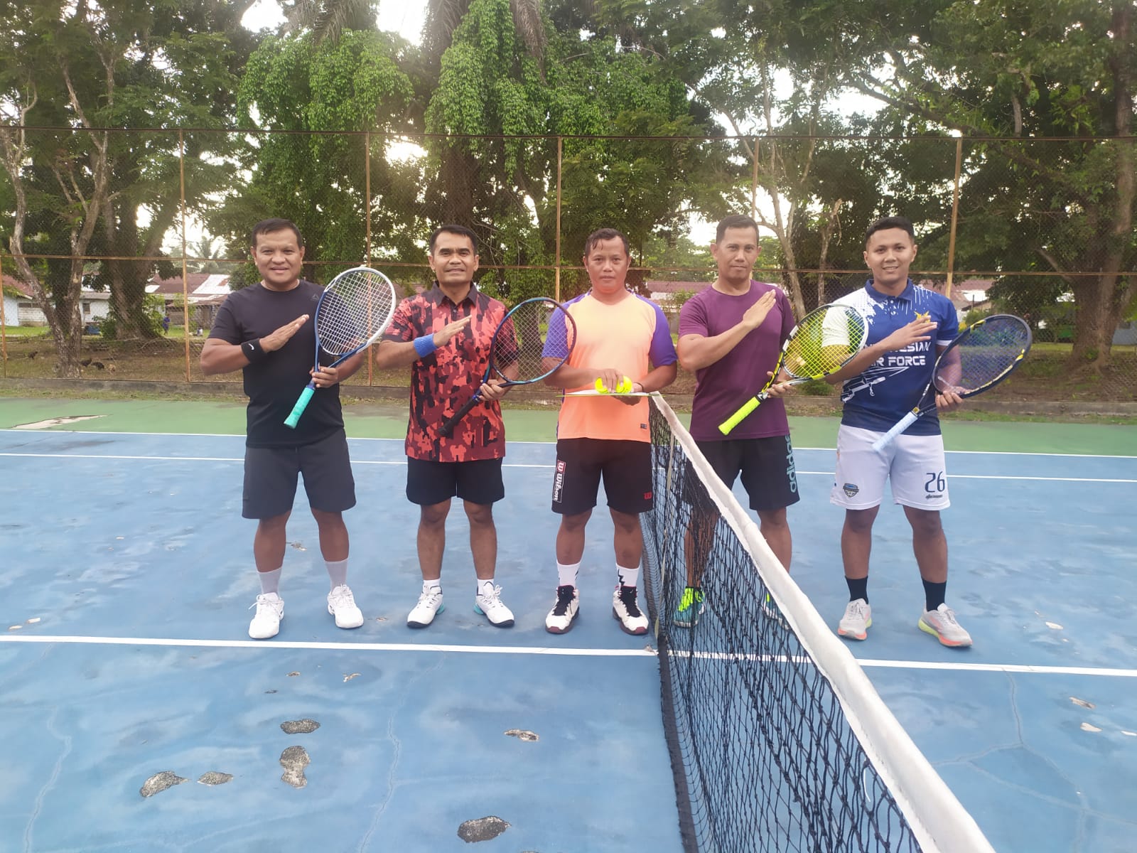 Turnamen Tenis Memperingati HUT ke-79 TNI AU, Ajang Sportivitas dan Kebersamaan - Siletperistiwa.com